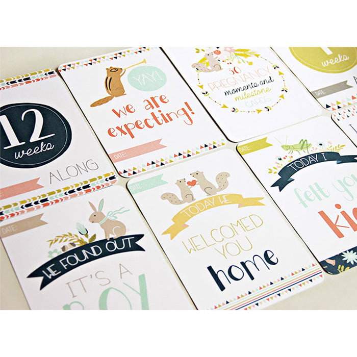 Pregnancy Milestone Cards | Lil' Creatures