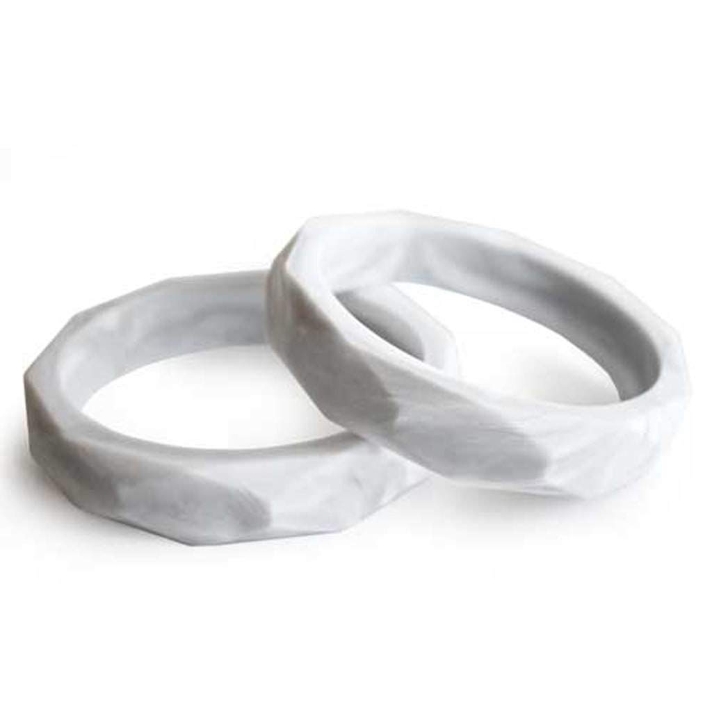 Geo Silicone Teething Bangle – Lil' Creatures